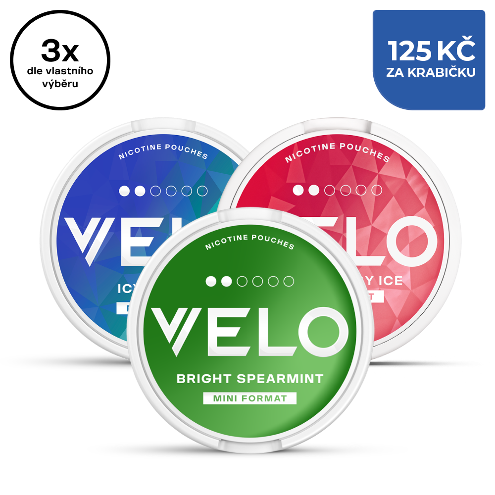 VELO nikotinové sáčky bez tabáku | velo.com